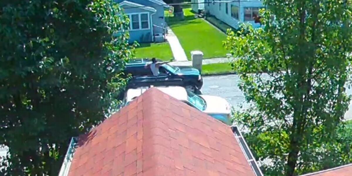 Police search for suspects after gunman fires from moving SUV Police search for suspects after gunman fires from moving SUV